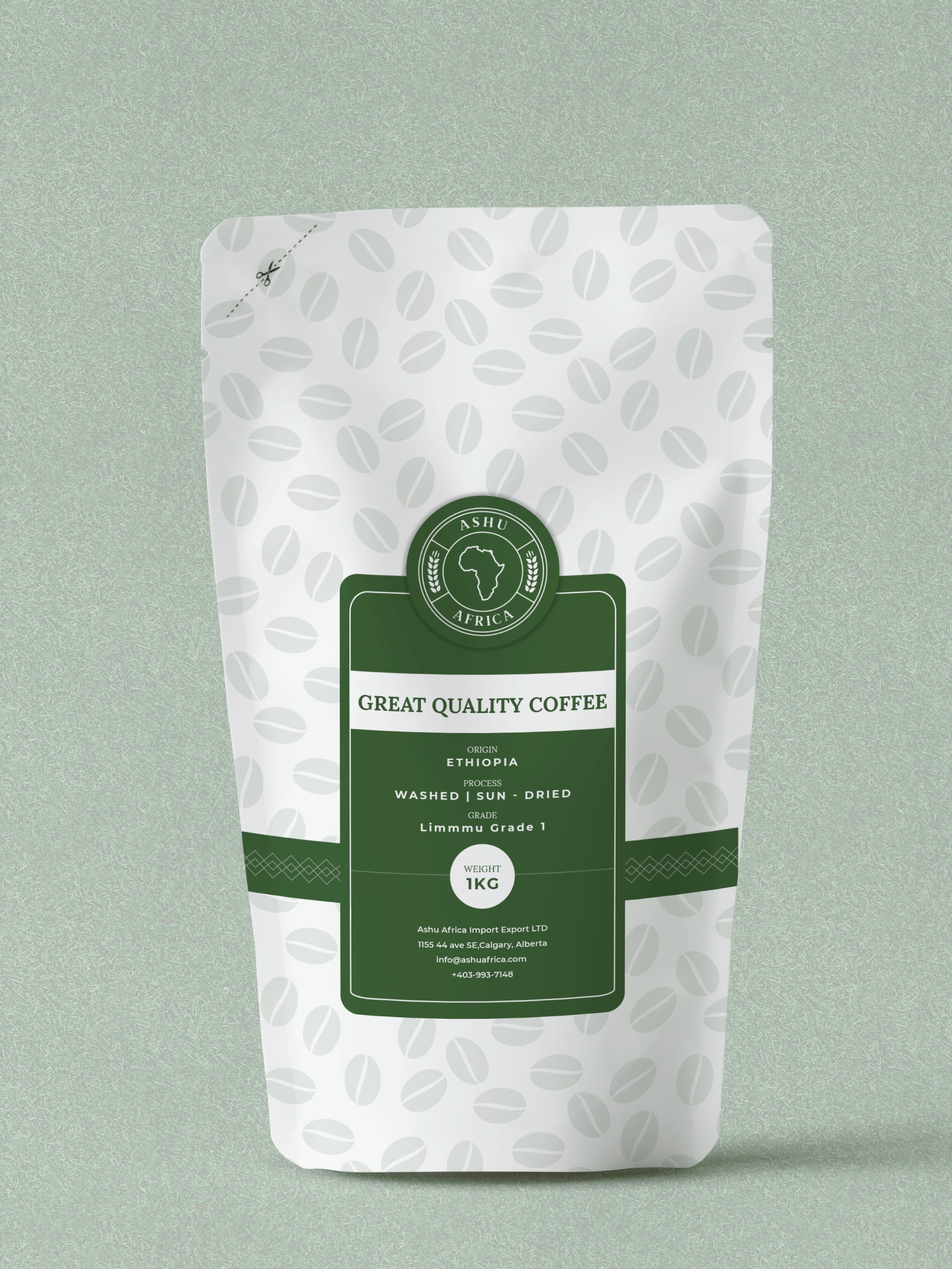 Ethiopian Raw Coffee Beans | Ashu Africa Import Export LTD.